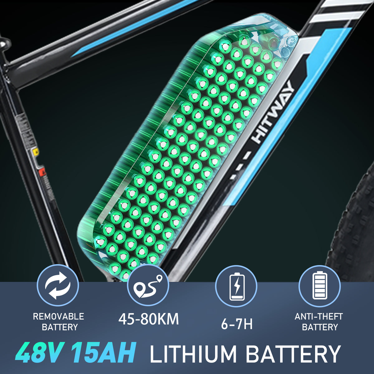 BK15 Elektrofahrrad | HITWAY E-Bike