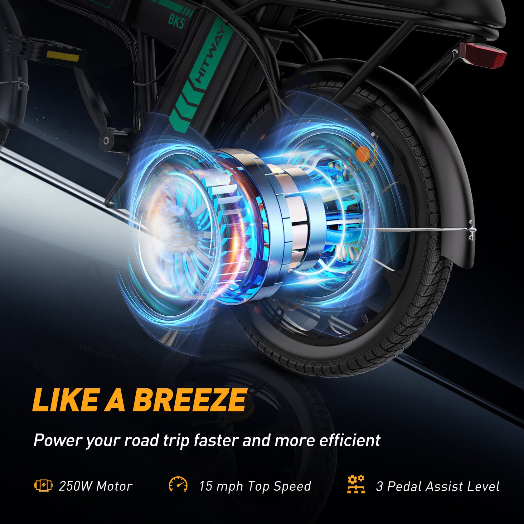 BK5 faltbares Elektrofahrrad | HITWAY E-Bike – HITWAY EU